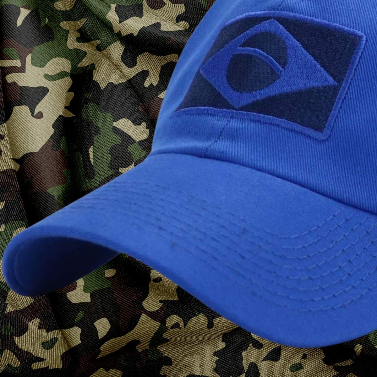 Boné Brasil Azul - ALPHABRAVO